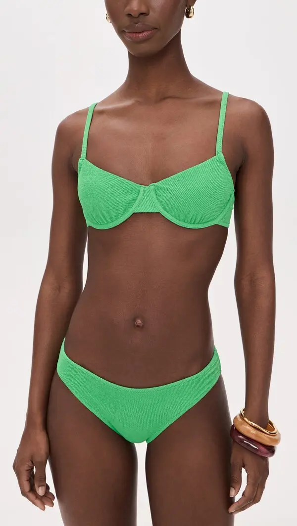 Solid & Striped The Eva Bottoms - Turtle Green
