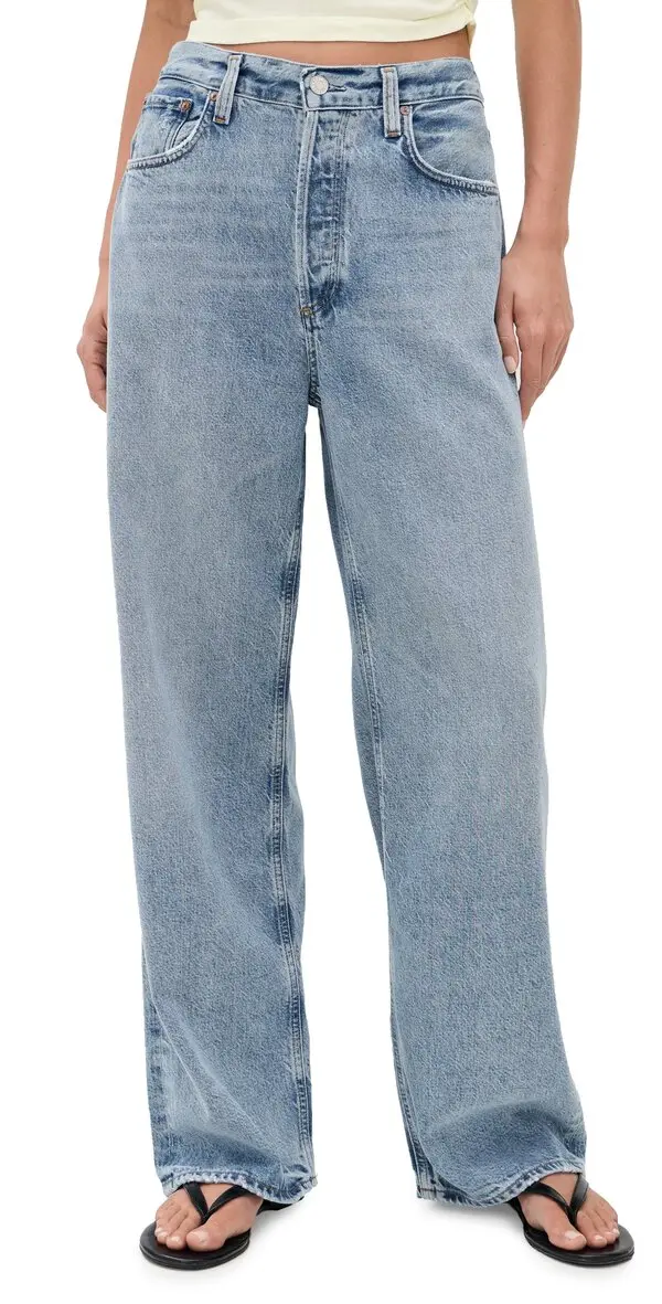 AGOLDE Low Slung Baggy Flyweight Jeans - Reset