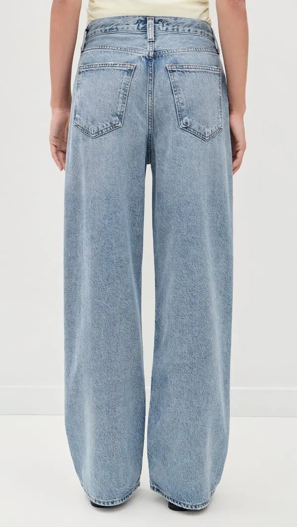AGOLDE Low Slung Baggy Flyweight Jeans - Reset