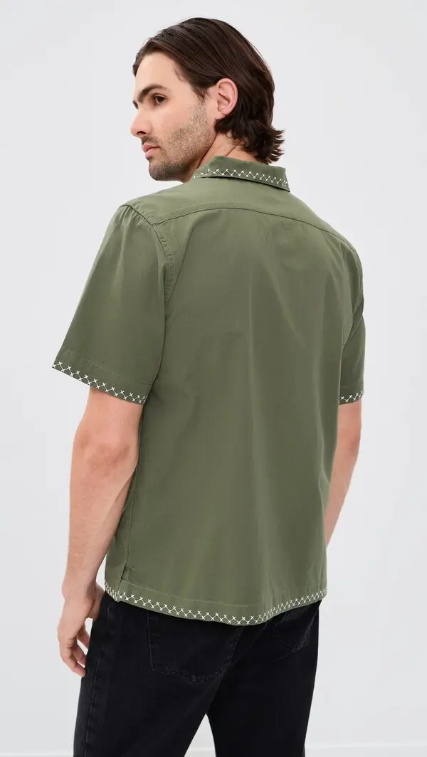 SERVICE WORKS Border Shirt - Olive
