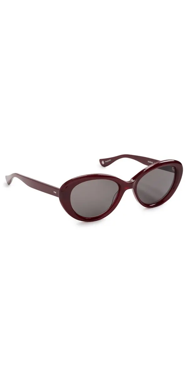 Garrett Leight X Doen Ingenue Sunglasses - Lpstk/dgry