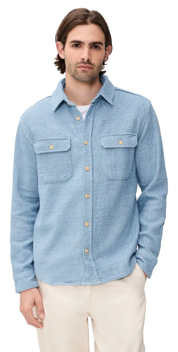 Taylor Stitch The Division Shirt - Washed Indigo