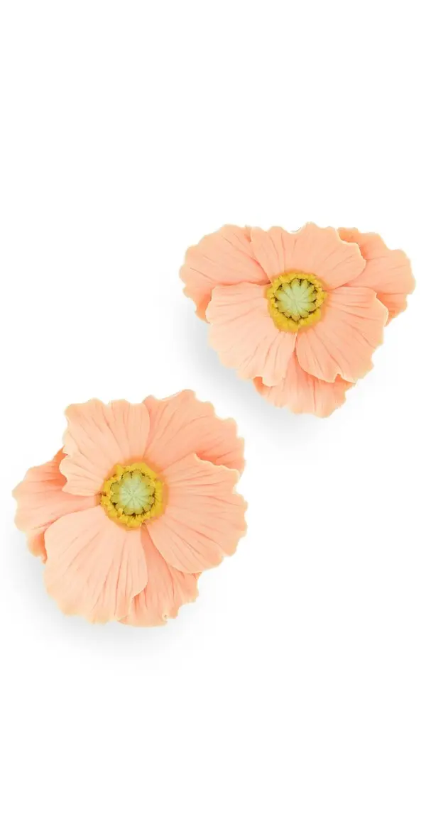 JENNIFER BEHR Demetria Earrings - Peony
