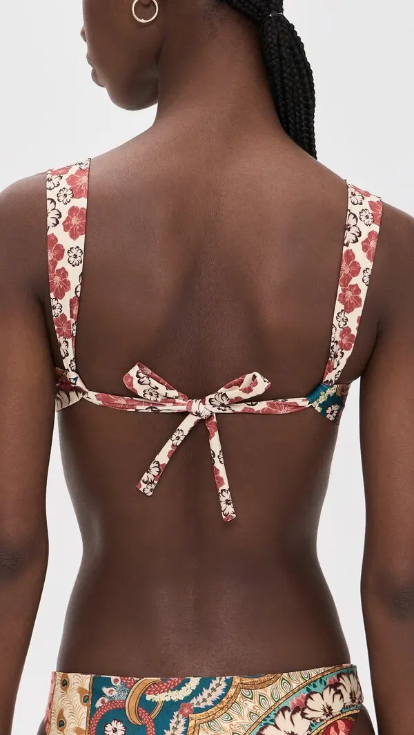 Agua Bendita Selena Plume Bikini Top