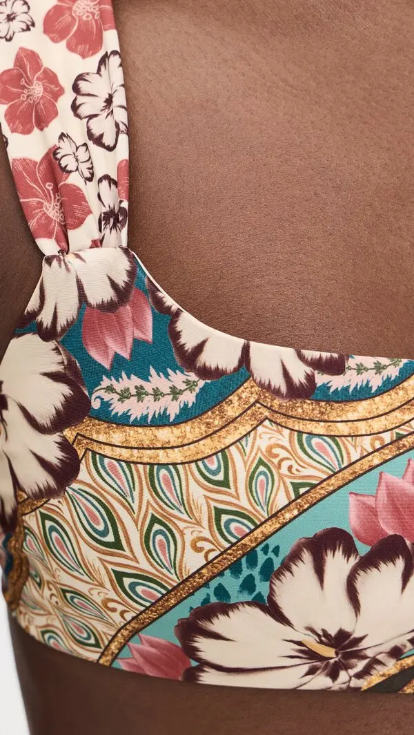 Agua Bendita Selena Plume Bikini Top