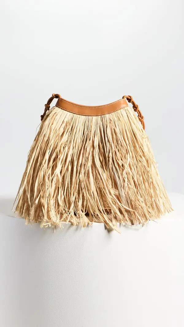 SIMONMILLER Isla Fringe Bag - Natural
