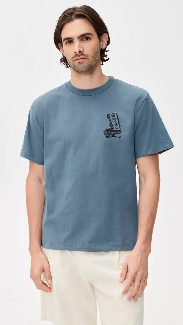 SERVICE WORKS Motel Tee - Slate