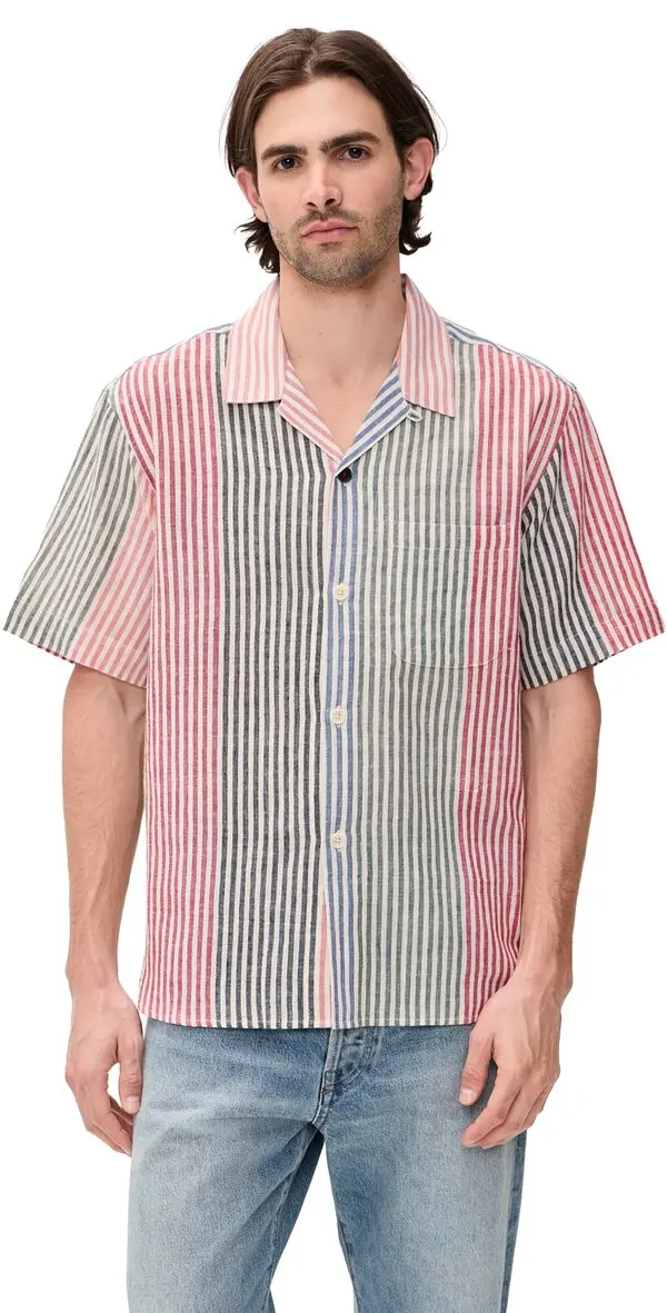 KARDO Ronen Handloom Striped Shirt