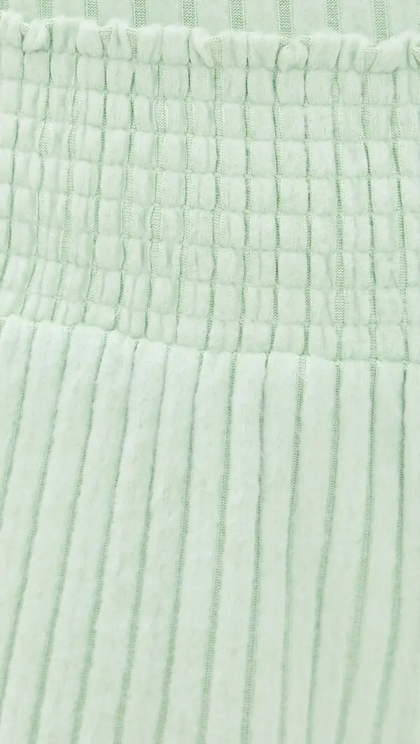 Z Supply Smocked Ribbed Jersey Shorts