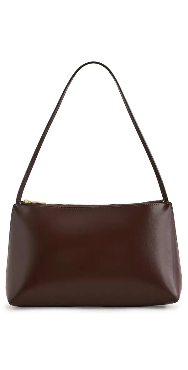 MANSUR GAVRIEL Large Gaia Shoulder Bag - Chocolate/warm Grey