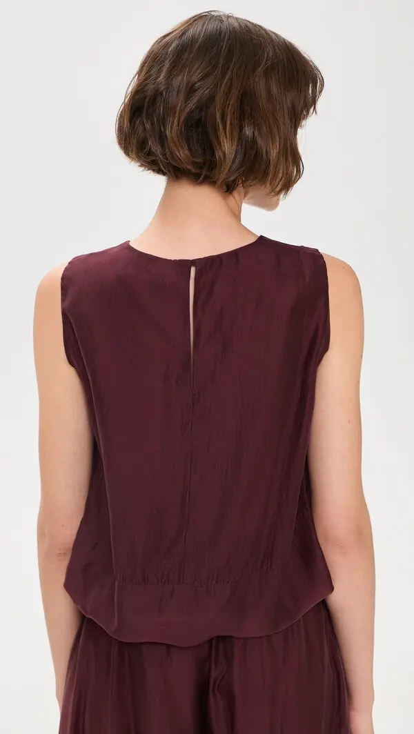 MEIMEIJ Sleeveless Balloon Top