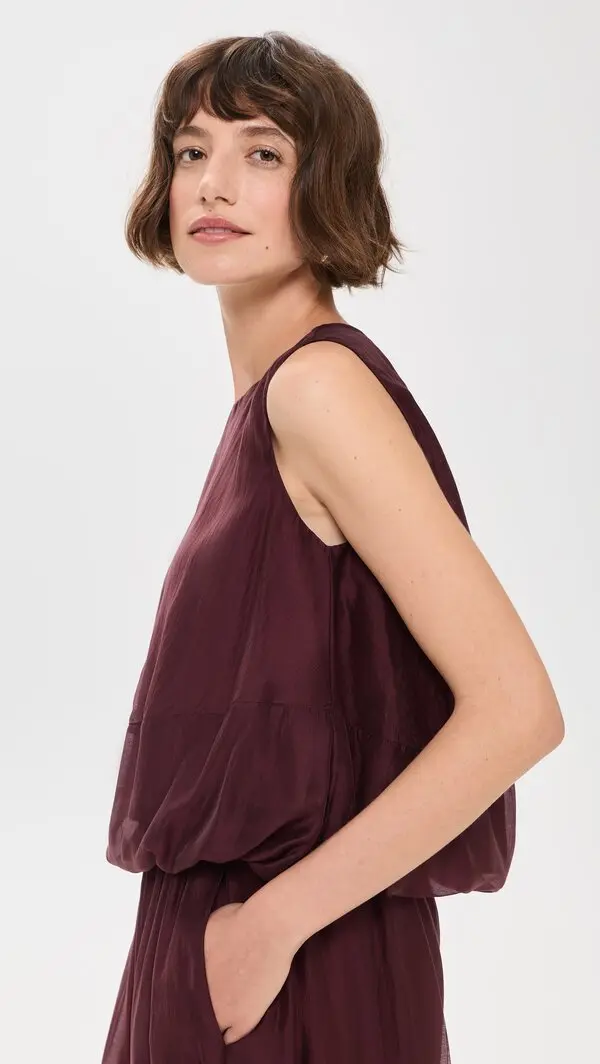 MEIMEIJ Sleeveless Balloon Top