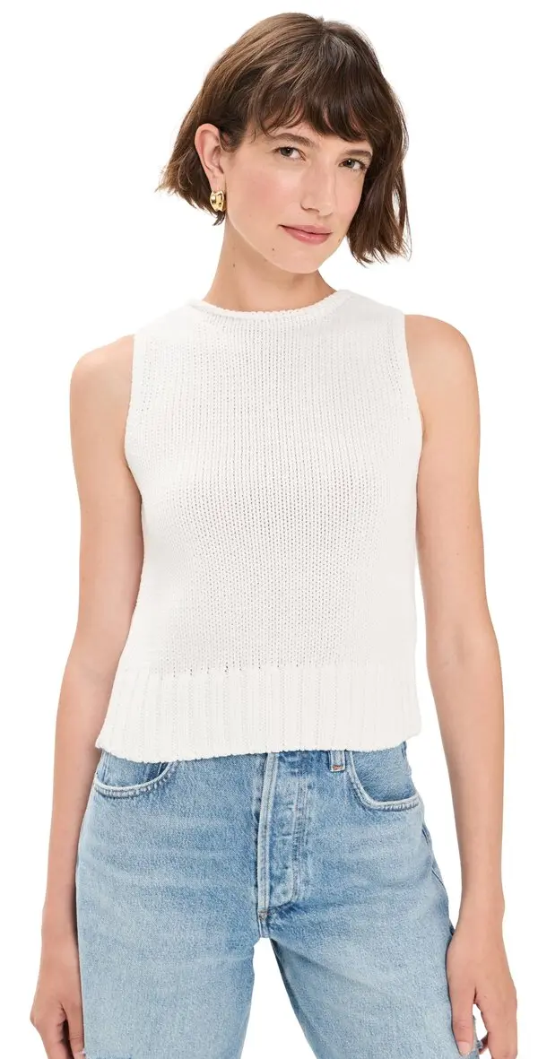Rails Bondi Top - White