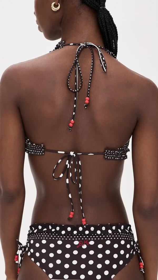 DAMSON MADDER Cove Bikini Top - Brown