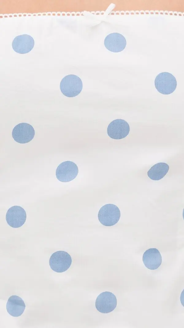 NIA Esperanza Strapless Polka Dot Top