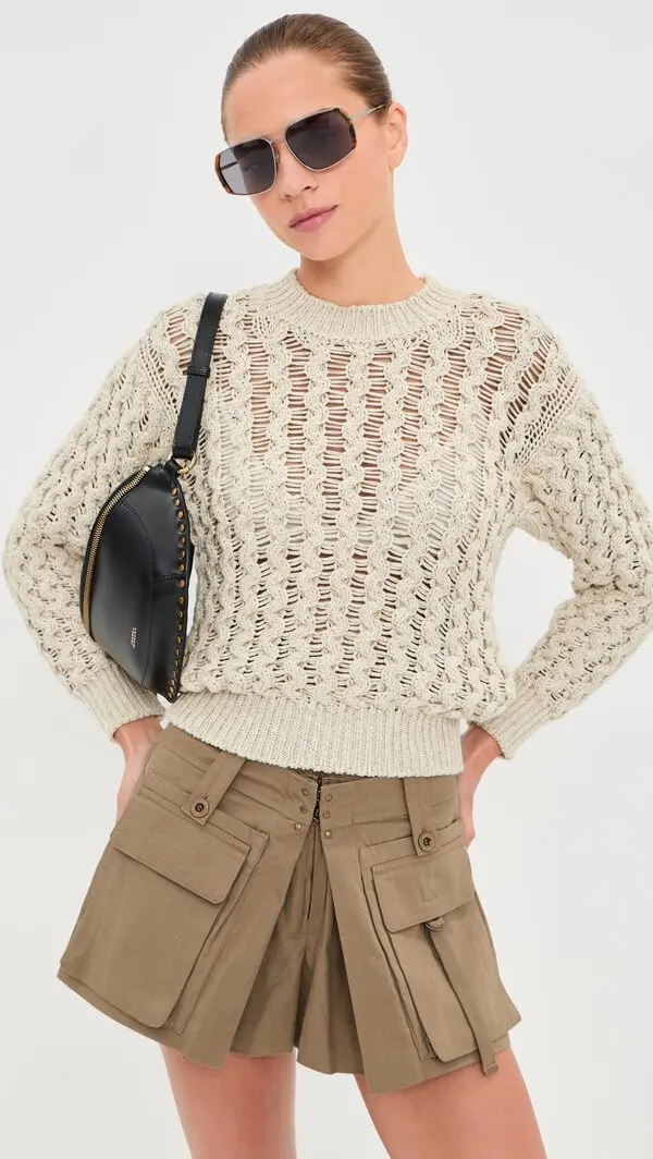 Isabel Marant Aurelys Striped Sweater