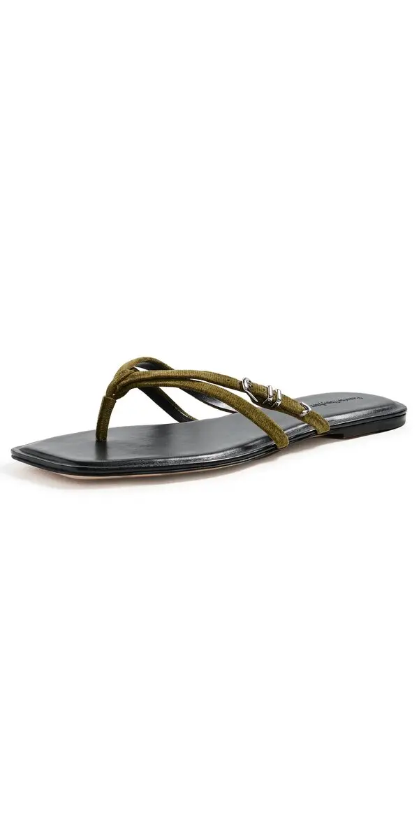FAVORITE DAUGHTER Cameron Sandals - Lemongrass
