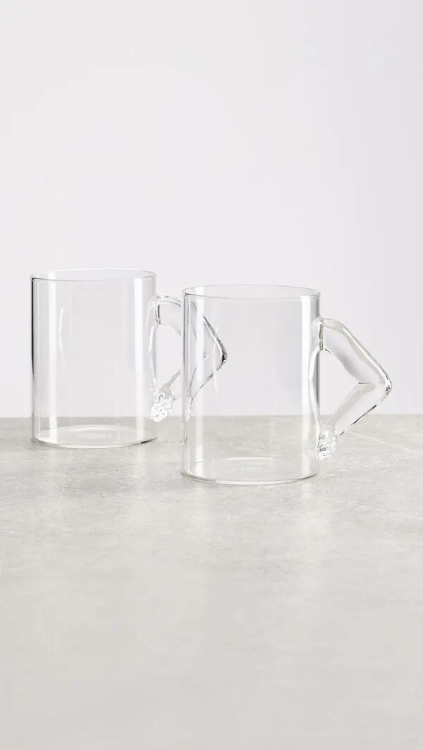 FAZEEK Silhouette Mugs Set Of 2