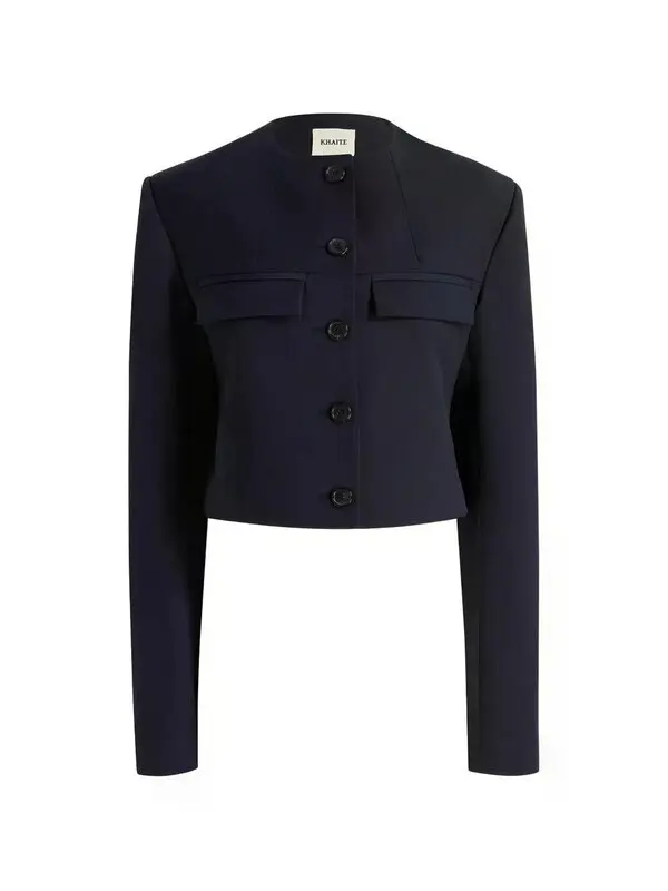 Khaite Roto Jacket - Blue