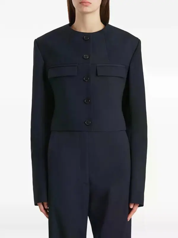 Khaite Roto Jacket - Blue