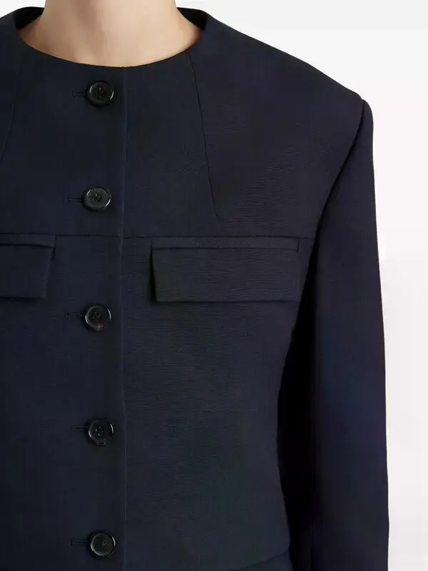 Khaite Roto Jacket - Blue