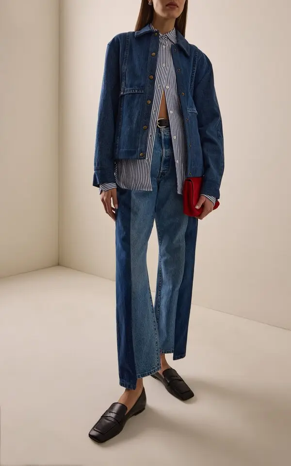 E.L.V. DENIM High-rise Boyfriend Jeans