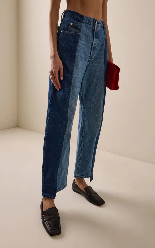 E.L.V. DENIM High-rise Boyfriend Jeans