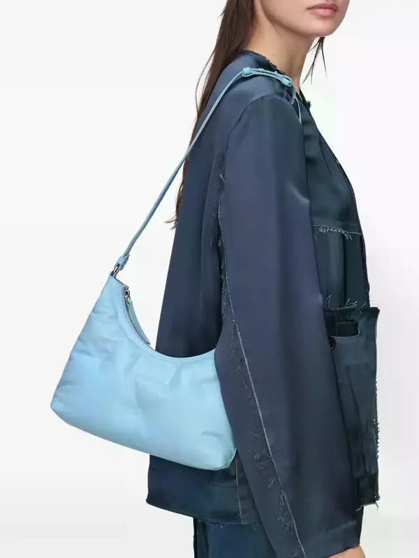 MAISON MARGIELA Small Leather Shoulder Bag - Blue