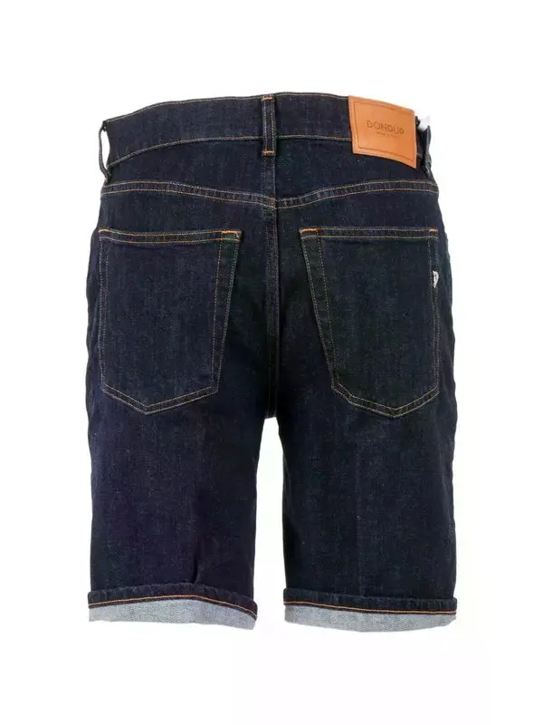 DONDUP Dade Cuffed Shorts - Blue