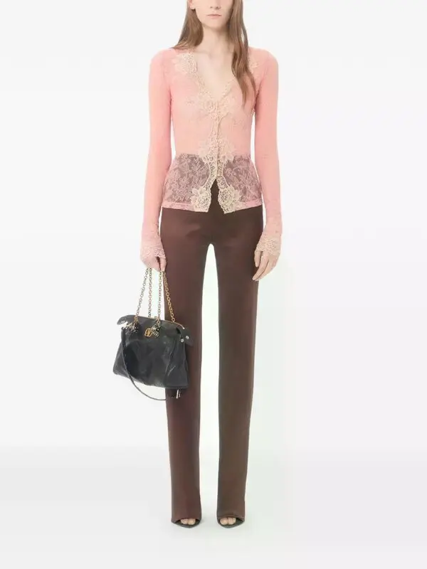 Valentino Garavani Stretch Lace Cardigan - Pink
