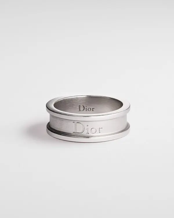 Dior Link Ring - Silver