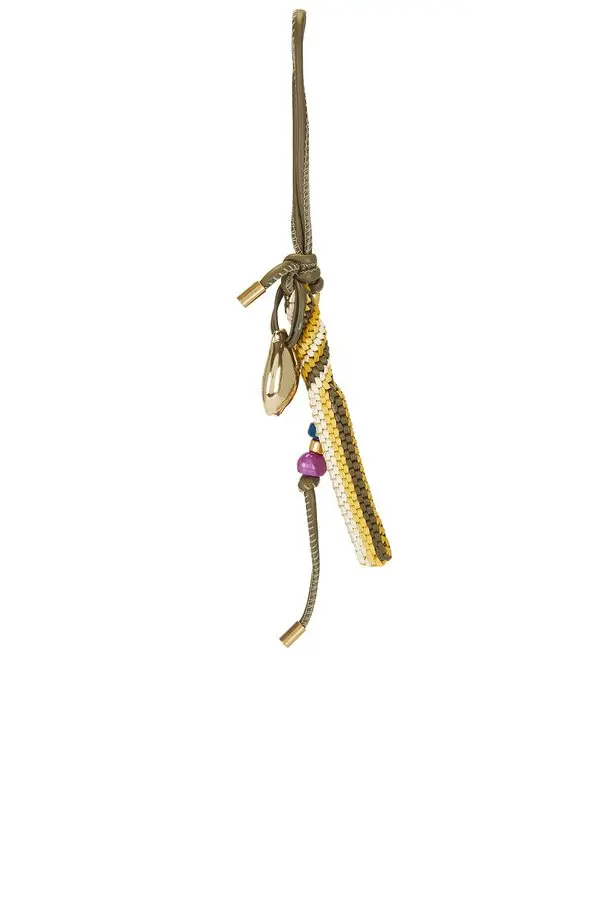 Polo Ralph Lauren Shell Bag Charm - Basil Multi
