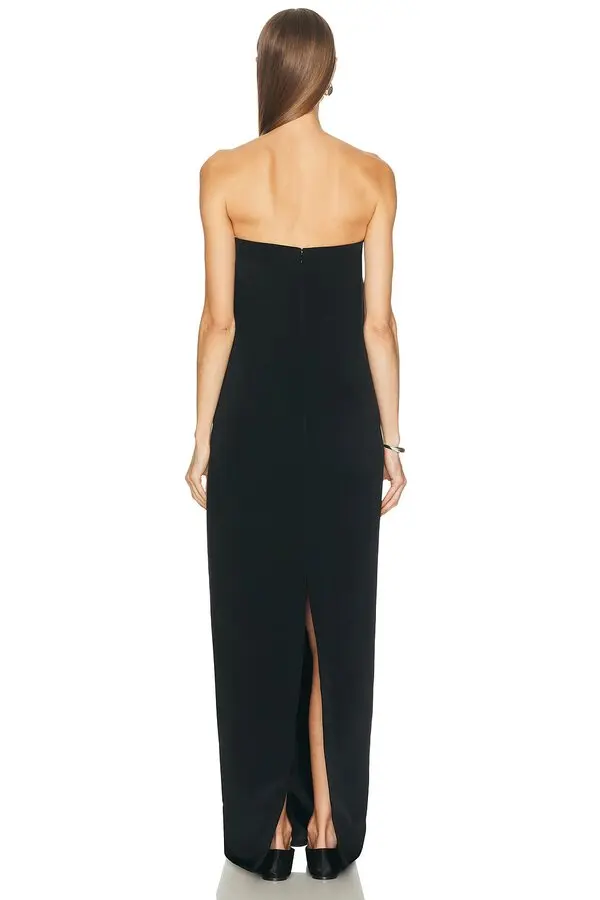 Marina Moscone Cocoon Bustier Dress
