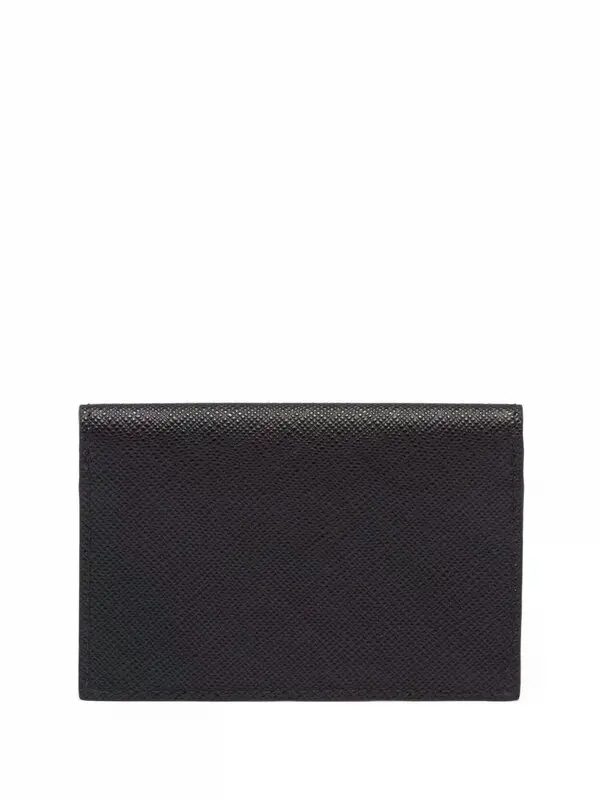 Prada Triangle-logo Saffiano Leather Card Holder