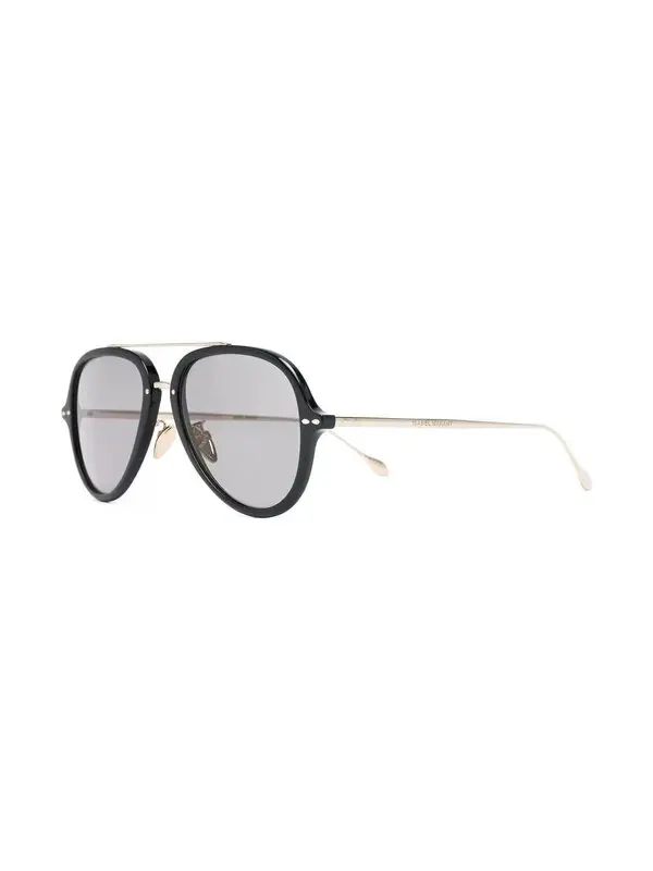 Isabel Marant Pilot Round-frame Sunglasses