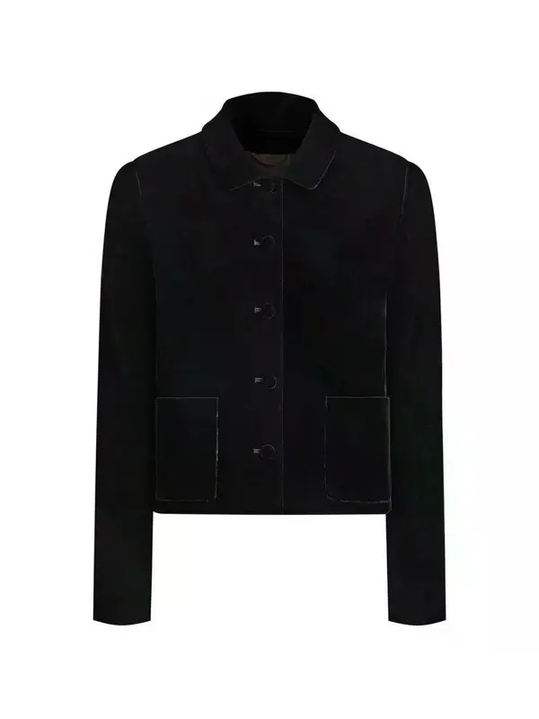 12 STOREEZ Velvet Sofia Jacket