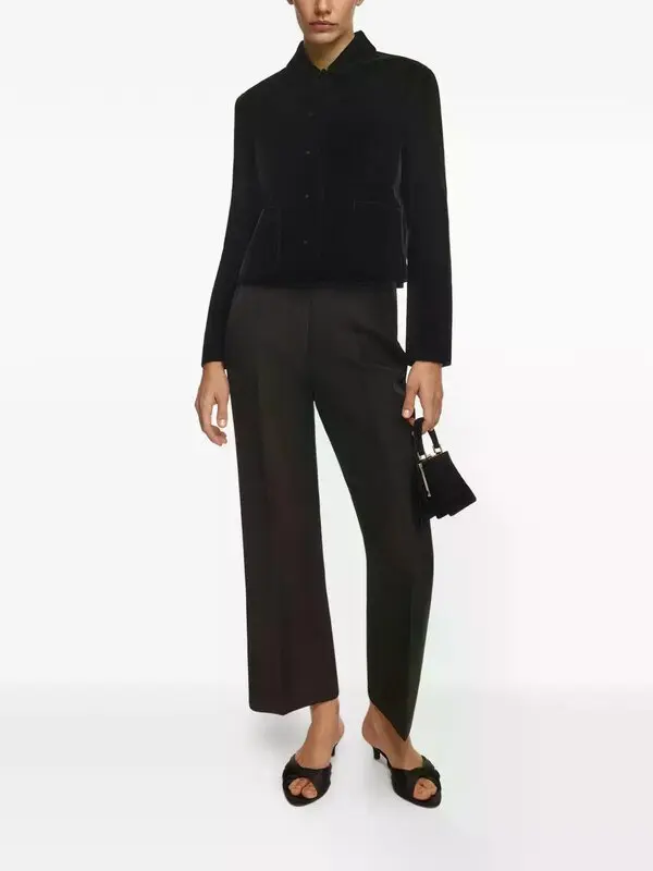 12 STOREEZ Velvet Sofia Jacket