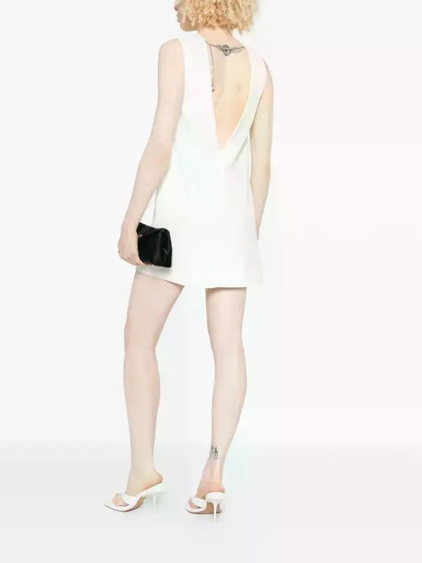 Patrizia Pepe Chain-detail Mini Dress