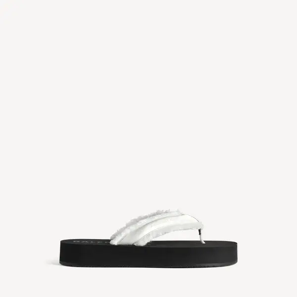 Balenciaga Jet Lag Thong - White