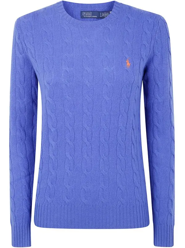 Polo Ralph Lauren Juliana Long Sleeve Roun Neck - Blue