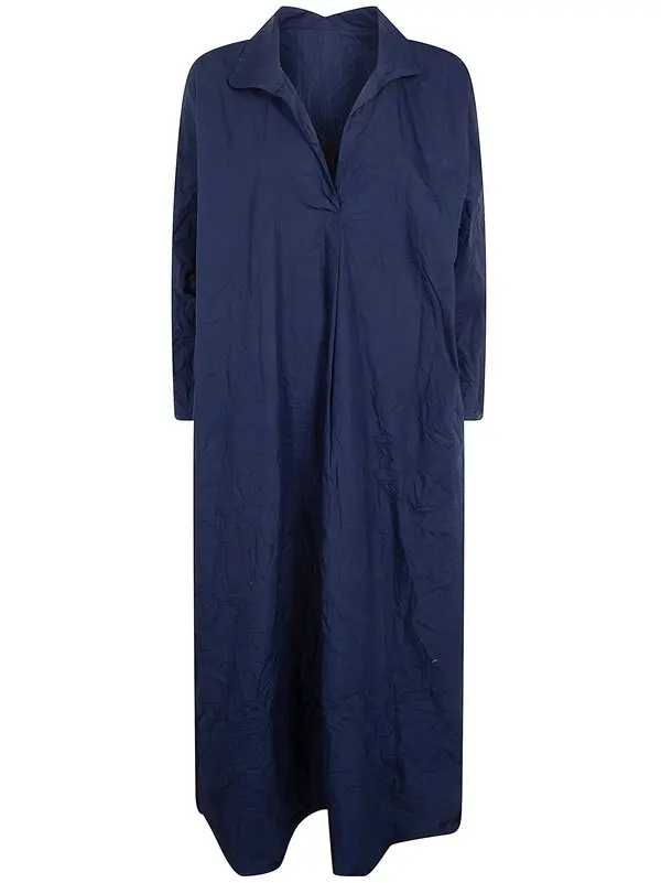 DANIELA GREGIS Spicchi Midi Dress - Blue