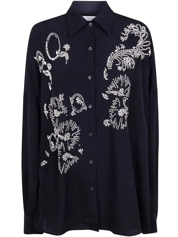 Dries Van Noten Casia Embroidered Shirt
