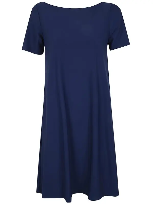 ARCHIVIO67 Round Neck Short Sleeve Dress