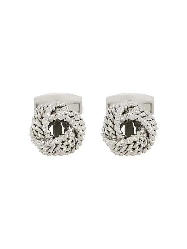 Tateossian Knot' Cufflinks - Metallic