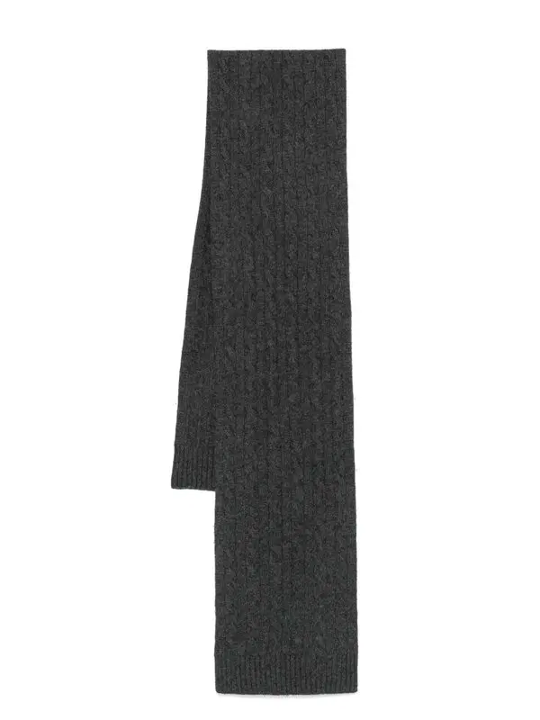 Polo Ralph Lauren Wool Blend Scarf - Gray