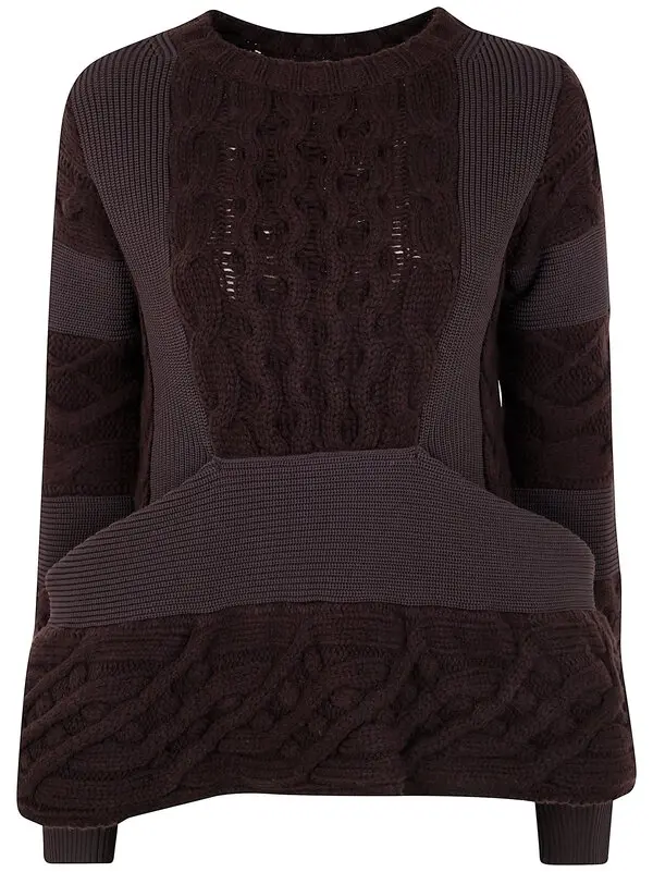 Sacai Wool Knit Pullover
