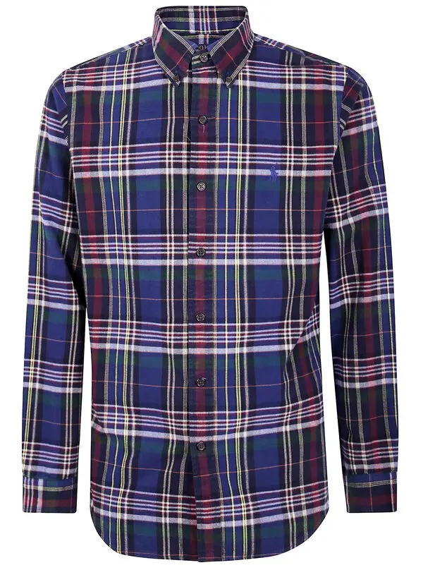 Polo Ralph Lauren Long Sleeve Sport Shirt - Blue