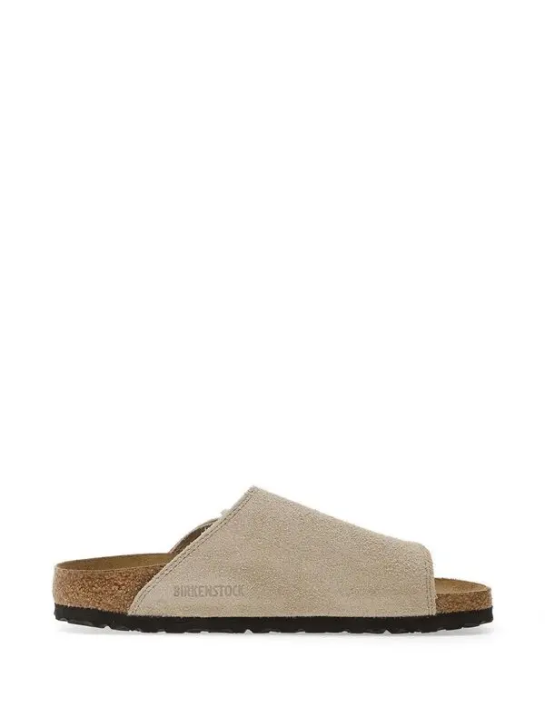 BIRKENSTOCK Suede Leather Calzata S Slippers