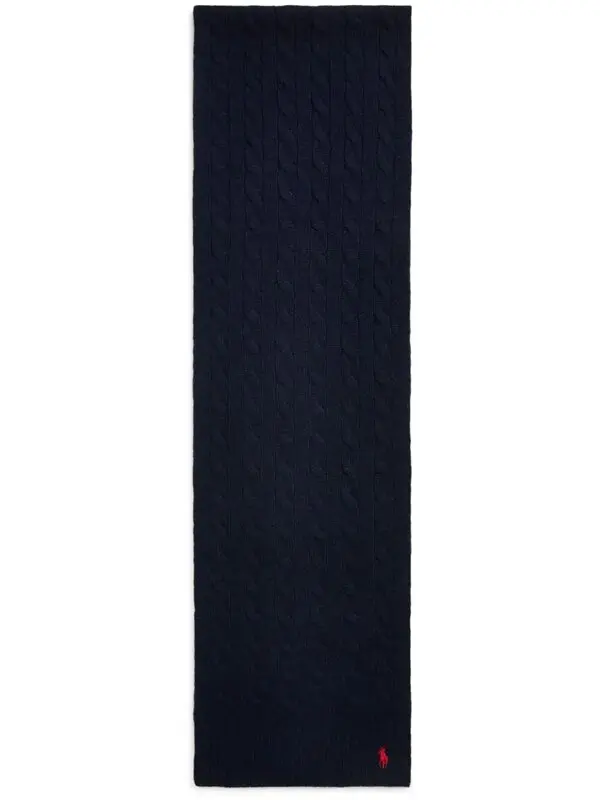 Polo Ralph Lauren Wl Cshmr Oblong " Scarf - Blue