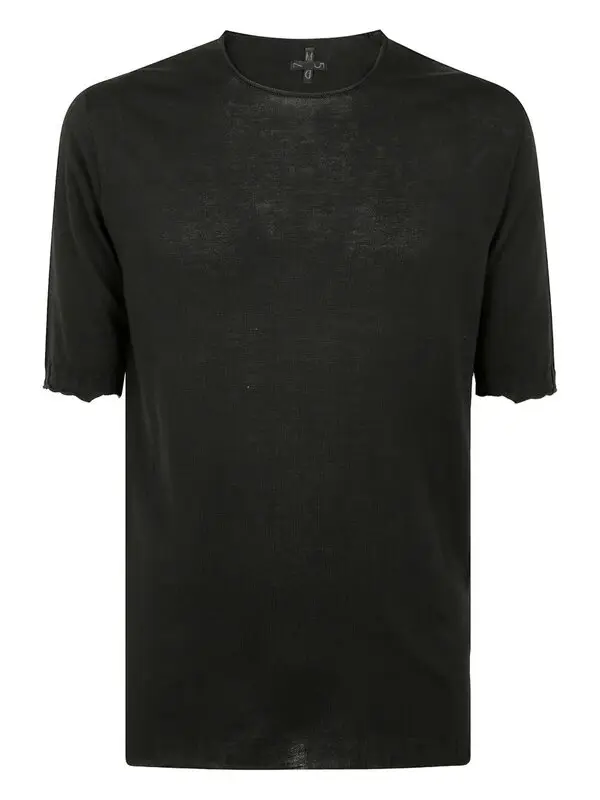 MD75 Round Neck Sweater - Black